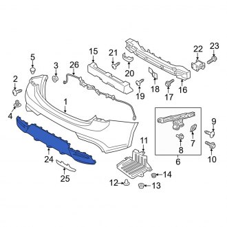 Kia Rio Replacement Bumper Spoilers & Valances — CARiD.com