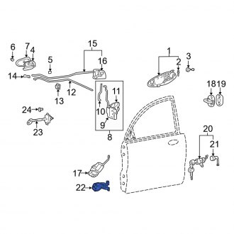 Kia EV6 Door Hinges, Pin & Bushing Kits – CARiD.com