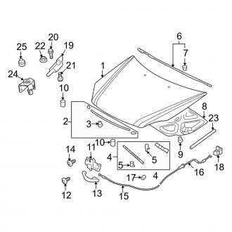 2009 Kia Optima OEM Body Hoods | CARiD