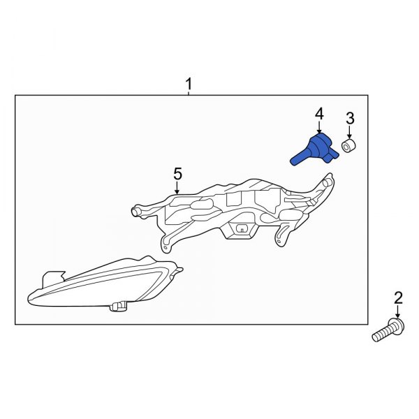 Kia OE 1864935009 - Fog Light Bulb