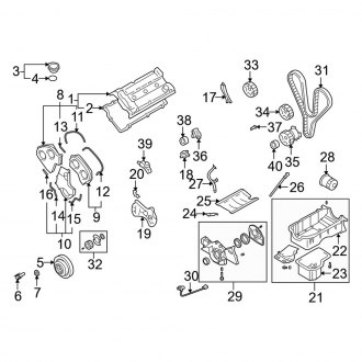 2005 Kia Amanti OEM Engine & Components — CARiD.com