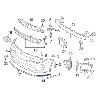 Kia OE™ Replacement Grilles - CARiD.com