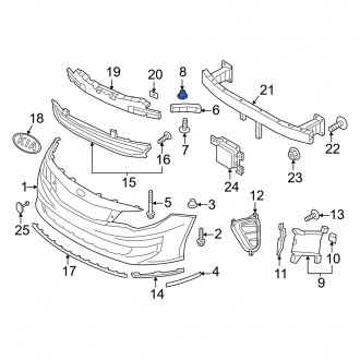 Kia K5 OEM Exterior & Body Parts — CARiD.com