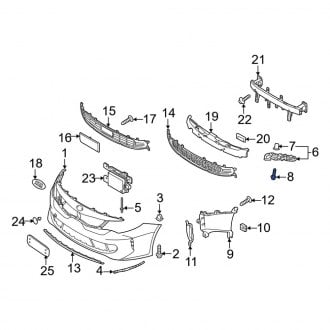 Kia EV6 Bumper Brackets & Hardware - Front, Rear | CARiD