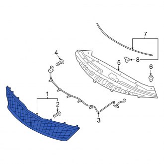 Kia Optima OEM Grilles - Factory Billet & Mesh Grilles | CARiD