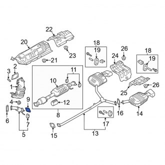 Kia Telluride OEM Exhaust Parts | Systems, Tips, Pipes — CARiD.com