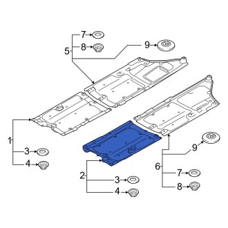 Kia Underbody Covers - Splash Shields, Protection | CARiD