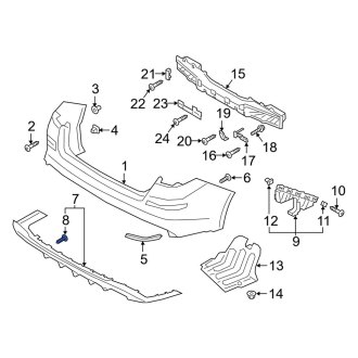 Kia Sorento OEM Bumpers | Genuine Front & Rear Bumpers — CARiD.com