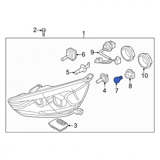 Kia Cadenza OEM Light Bulbs | LED, HID, Halo — CARiD.com