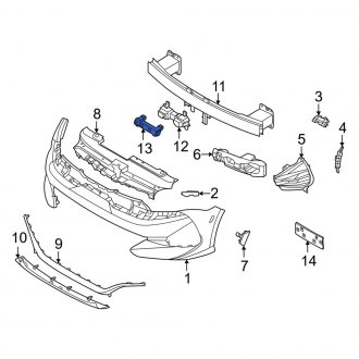 Kia K5 Bumper Brackets & Hardware | Front, Rear — CARiD.com