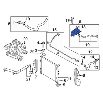 Kia K5 Coolant Overflow Tanks — CARiD.com
