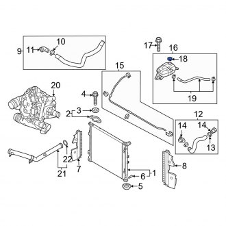 Kia K5 Coolant Overflow Tanks — CARiD.com