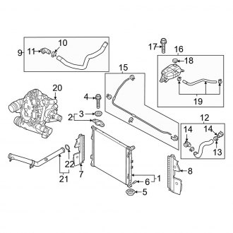 2021 Kia K5 OEM Engine Cooling Parts - Radiators | CARiD