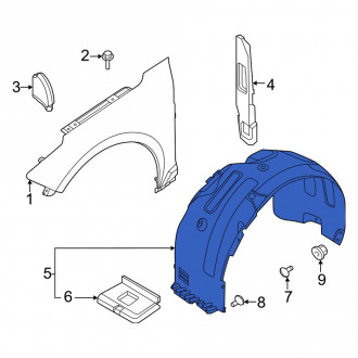 Kia Inner Fenders - Wells, Liners, Splash Shields | CARiD
