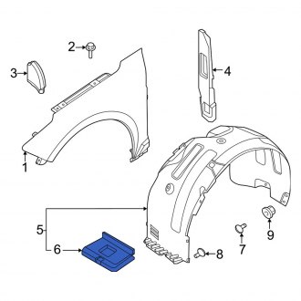 Kia Telluride Header Panel Brackets & Hardware — CARiD.com