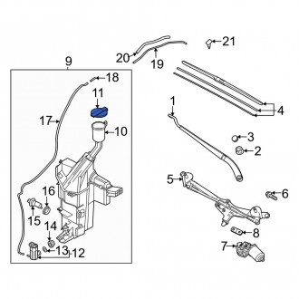 Kia Sorento Windshield Washer Tanks & Parts — CARID.com