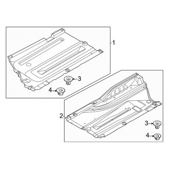 2021 Kia K5 Underbody Covers | CARiD