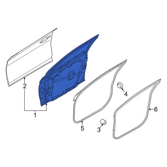 Kia K5 Replacement Door Shells & Skins | CARiD