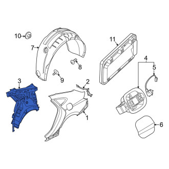 Kia K5 OEM Quarter Panels & Parts - Rear & Front | CARiD