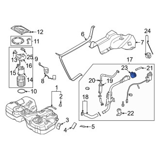Kia K5 OEM Fuel System Parts | Pumps, Lines — CARiD.com