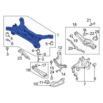 Kia K5 Replacement Chassis Frames & Rails - CARiD.com