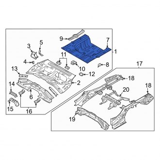 Kia K5 OEM Rocker Panels & Floors - Side Skirts, Pans | CARiD