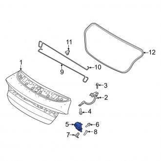 Kia K5 OEM Trunks & Parts - Lids, Rear Panels | CARiD
