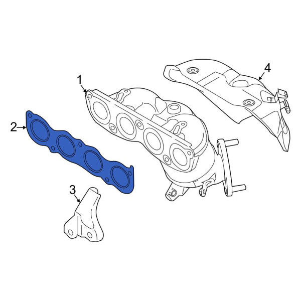 Kia OE 285212E000 - Exhaust Manifold Gasket