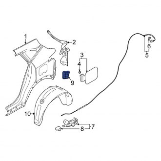 Kia Seltos Replacement Fender Moldings & Trim — CARiD.com