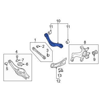 Kia Seltos Control Arms, Suspension Rods & Parts — CARiD.com