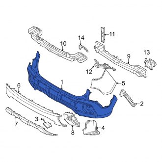 Kia Seltos OEM Bumpers | Genuine Front & Rear Bumpers — CARiD.com