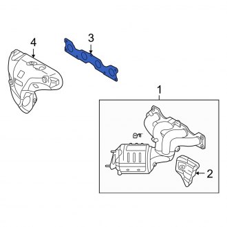 2007 Kia Rondo OEM Exhaust Parts - Systems, Tips | CARiD
