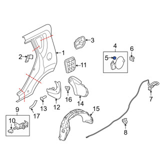 Kia Forte OEM Quarter Panels & Parts | Rear & Front — CARiD.com