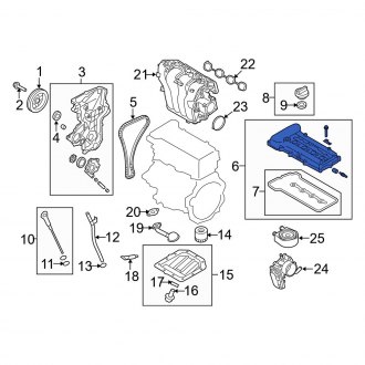 Kia Rio OEM Engine Parts | Rebuild Kits, Pistons — CARiD.com