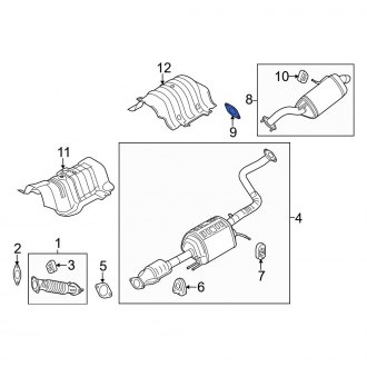 Kia Seltos OEM Exhaust Parts | Systems, Tips, Pipes — CARiD.com