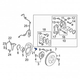 Kia Sorento Brake Dust Shields & Backing Plates — CARiD.com