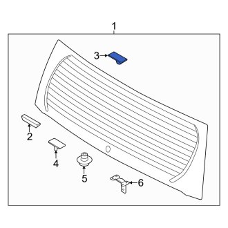 Kia Sedona OEM Window Parts | Visors, Regulators — CARiD.com