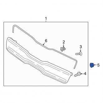 Kia Carnival Grille Brackets & Hardware — CARiD.com