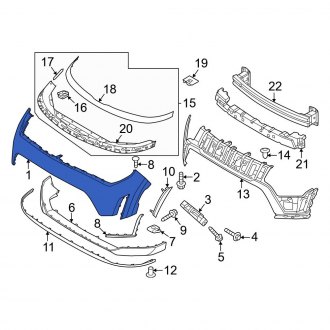 Kia Soul Replacement Front Bumpers & Components — CARiD.com