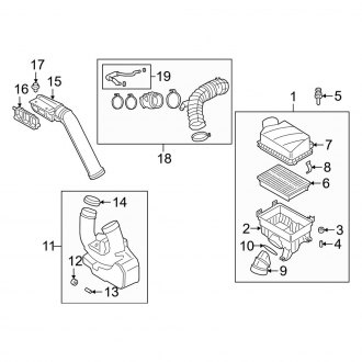 2021 Kia Soul OEM Air Intake Parts - Filters | CARiD