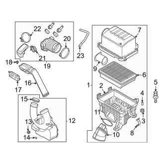 2021 Kia Soul OEM Air Intake Parts - Filters | CARiD