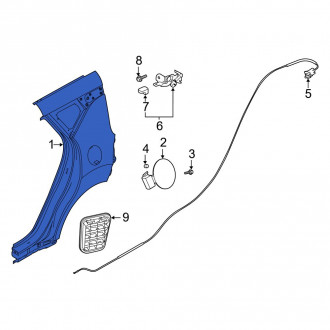 Kia OEM Quarter Panels & Parts - Rear & Front | CARiD