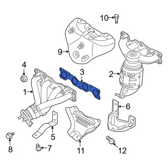 Kia Seltos OEM Exhaust Parts | Systems, Tips, Pipes — CARiD.com