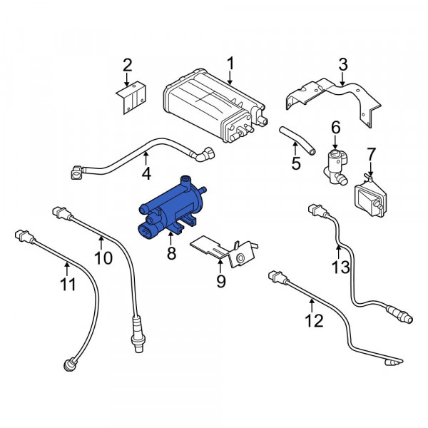 Kia OE 289102E000 - Vapor Canister Purge Solenoid