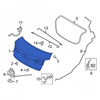 Kia Forte Replacement Trunk Lids | CARiD