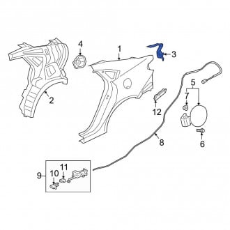 Kia Forte OEM Tail Lights - LED, Fiber Optic | CARiD