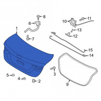 Kia Forte Replacement Trunk Lids | CARiD
