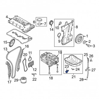 Kia Seltos OEM Engine Parts | Rebuild Kits, Pistons — CARiD.com