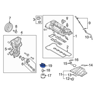 Kia OEM Engine Parts | Rebuild Kits, Pistons — CARiD.com