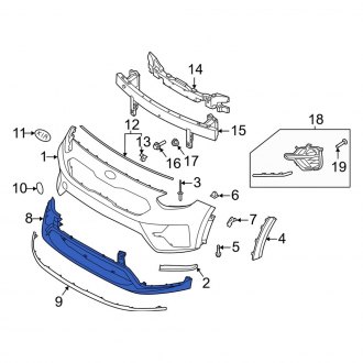 Kia Niro Replacement Front Bumpers & Components | CARiD